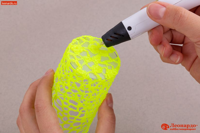 Как сделать пластиковый стакан для хранения канцелярии с помощью 3D ...